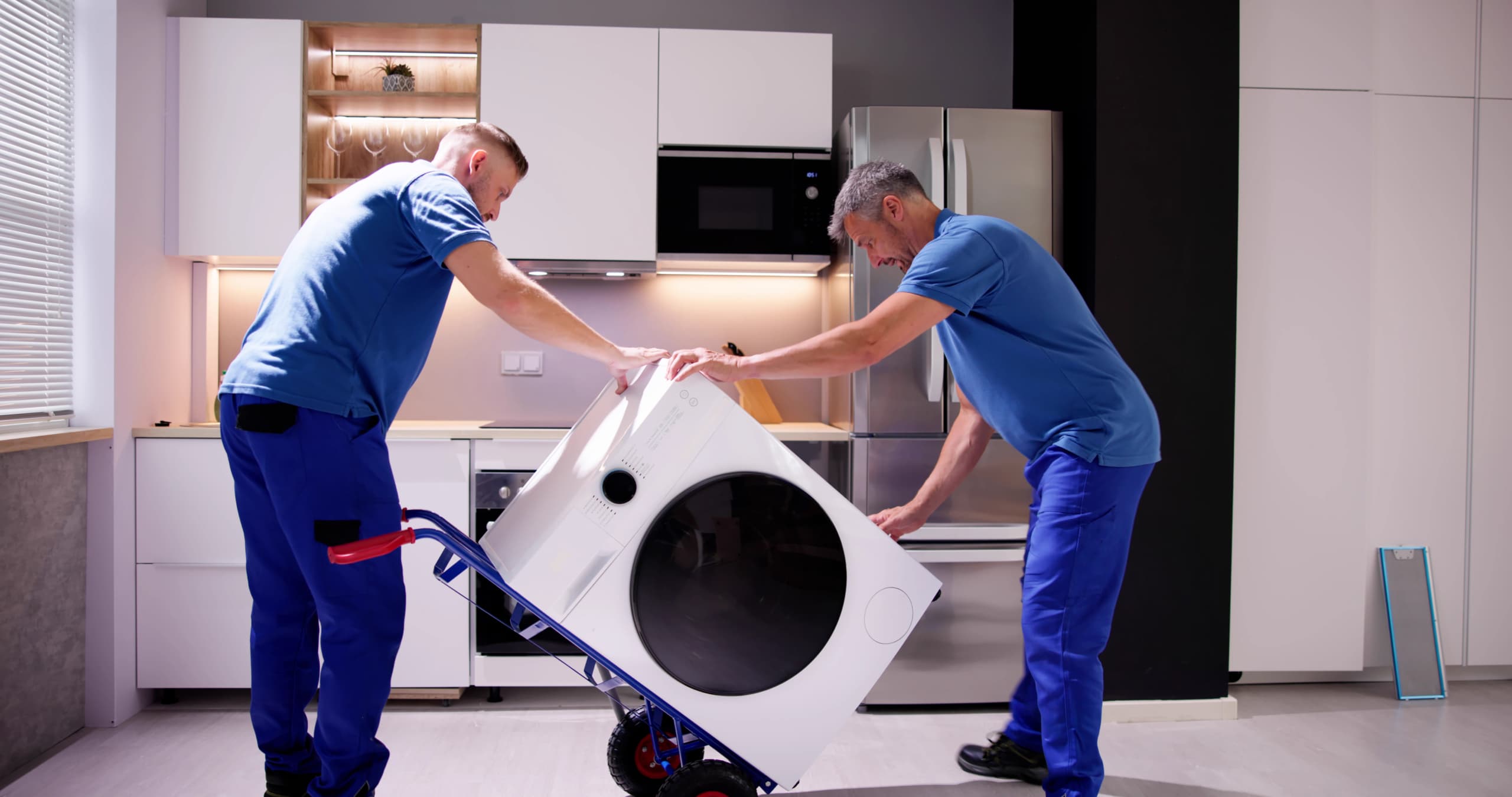 Wunderschöne Darf Man Eine Waschmaschine Liegend Transportieren Bild